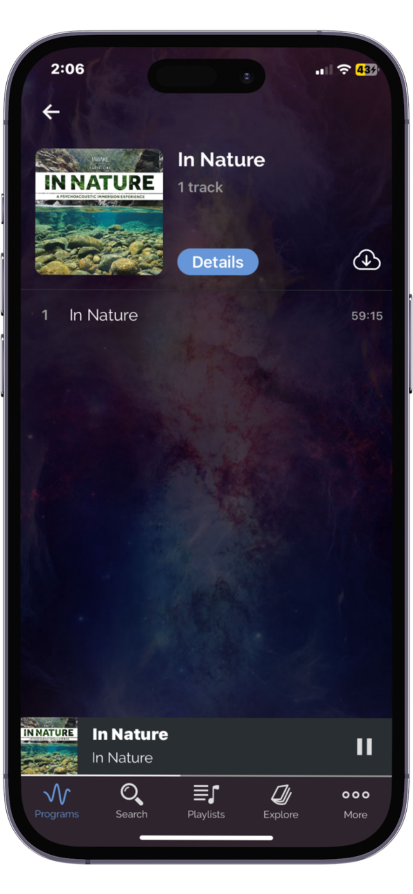 In Nature - iAwake Technologies